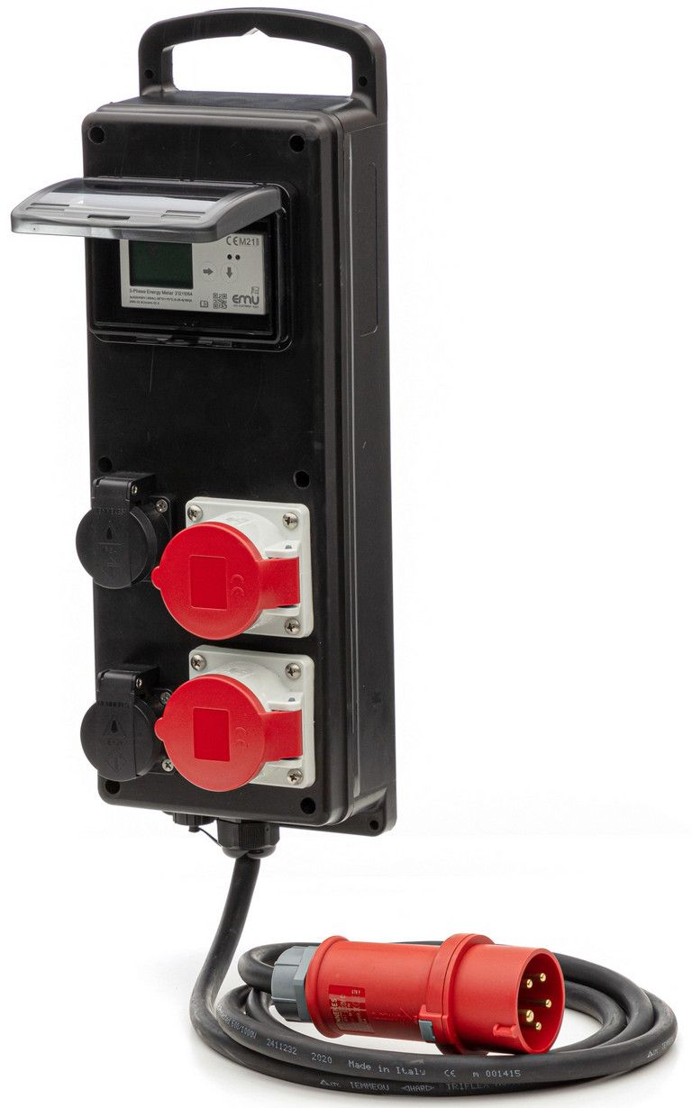 Power meter for energy management and energy saving